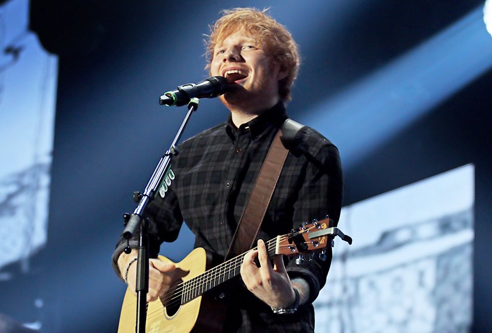 ed-sheeran Picture 1 - Ed Sheeran Performing Live on Stage