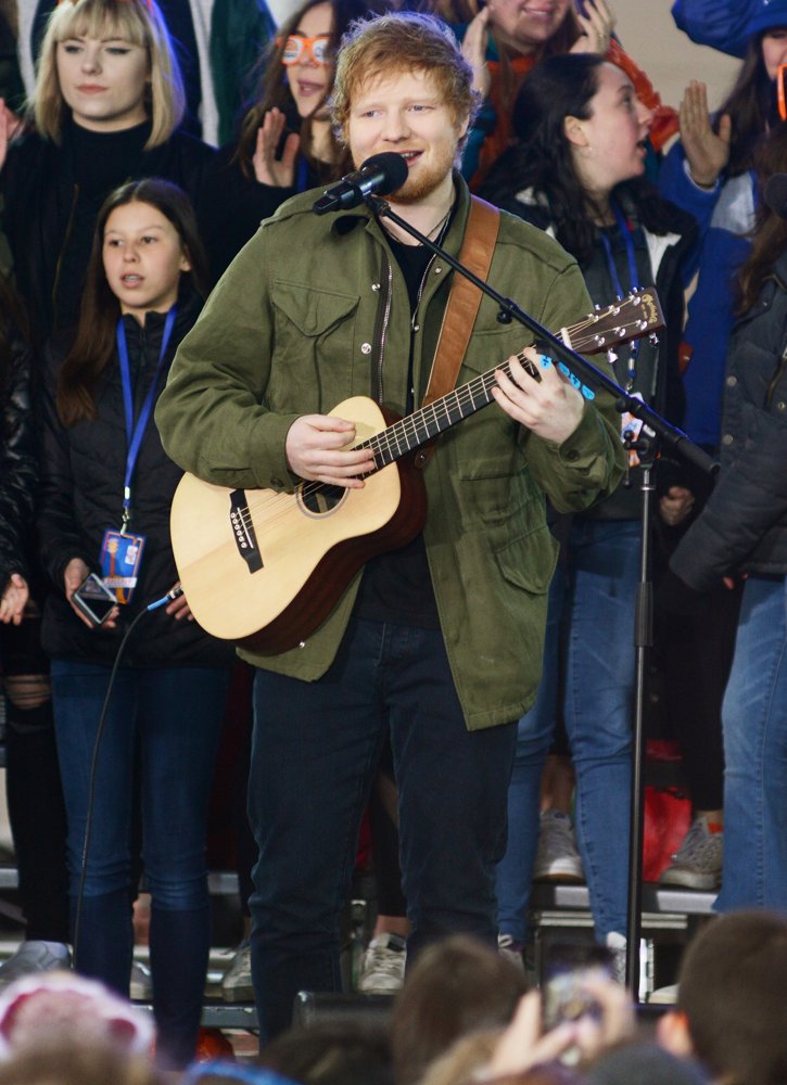 ed-sheeran Picture 1 - Ed Sheeran Performing on NBC's Today Show