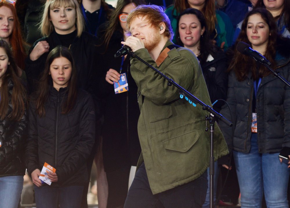 ed-sheeran Picture 1 - Ed Sheeran Performing on NBC's Today Show