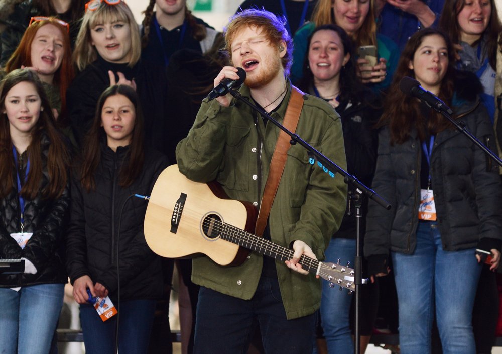 ed-sheeran Picture 1 - Ed Sheeran Performing on NBC's Today Show