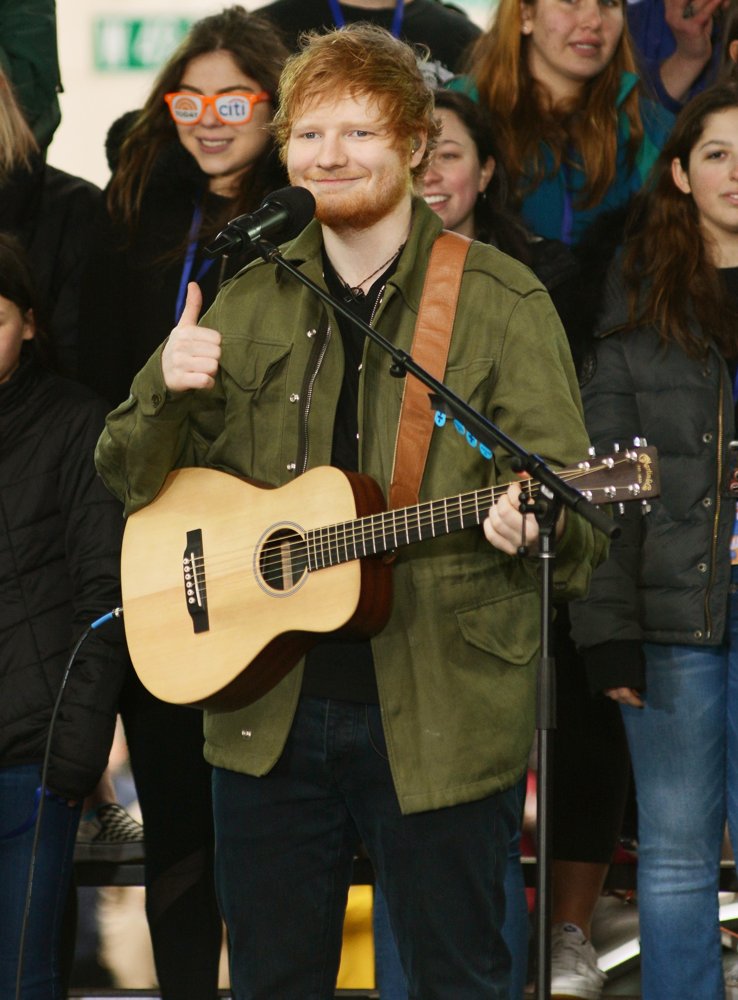 ed-sheeran Picture 1 - Ed Sheeran Performing on NBC's Today Show