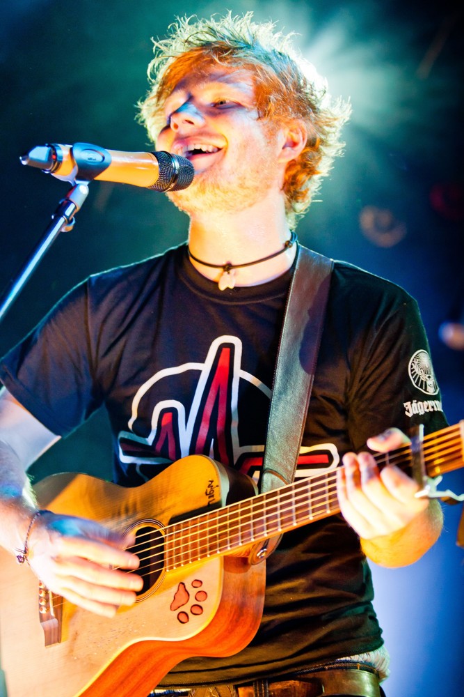 ed-sheeran Picture 1 - Ed Sheeran Performs Live at Rock City