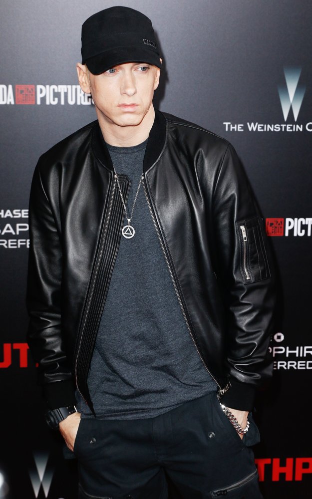 Eminem Picture 1 - New York Premiere of Southpaw for THE WRAP - Arrivals