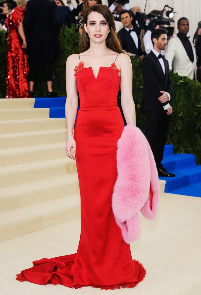 EmmaRoberts Picture 1 - Metropolitan Costume Institute Benefit Gala ...