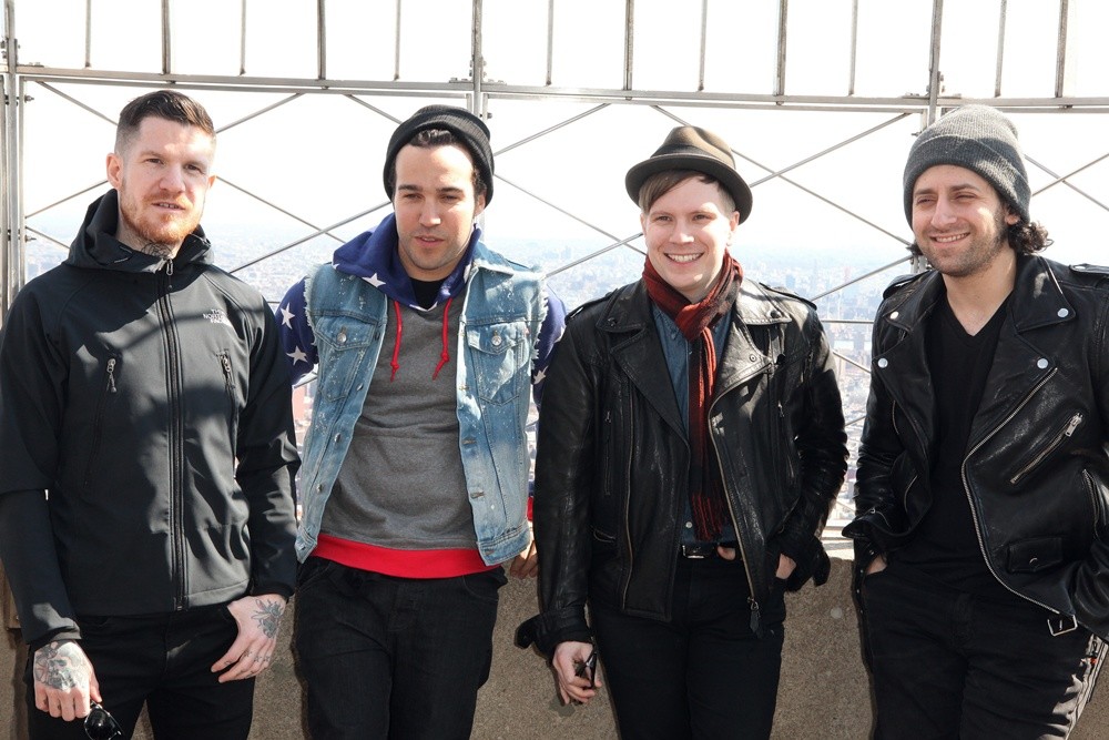 fall-out-boy Picture 1 - Fall Out Boy Promote Their Album Save Rock and ...