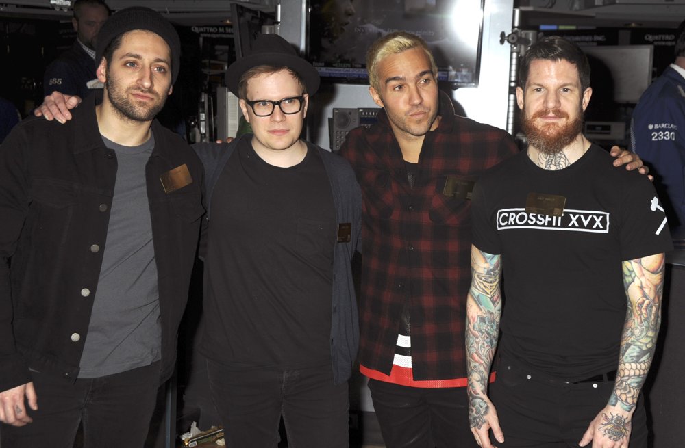 fall-out-boy Picture 1 - Ring The NYSE Closing Bell