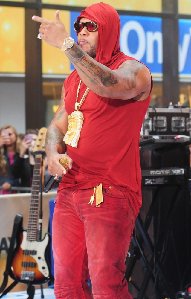 Flo Rida Picture 1 - Flo Rida Performs on The Today Show as Part of NBC ...