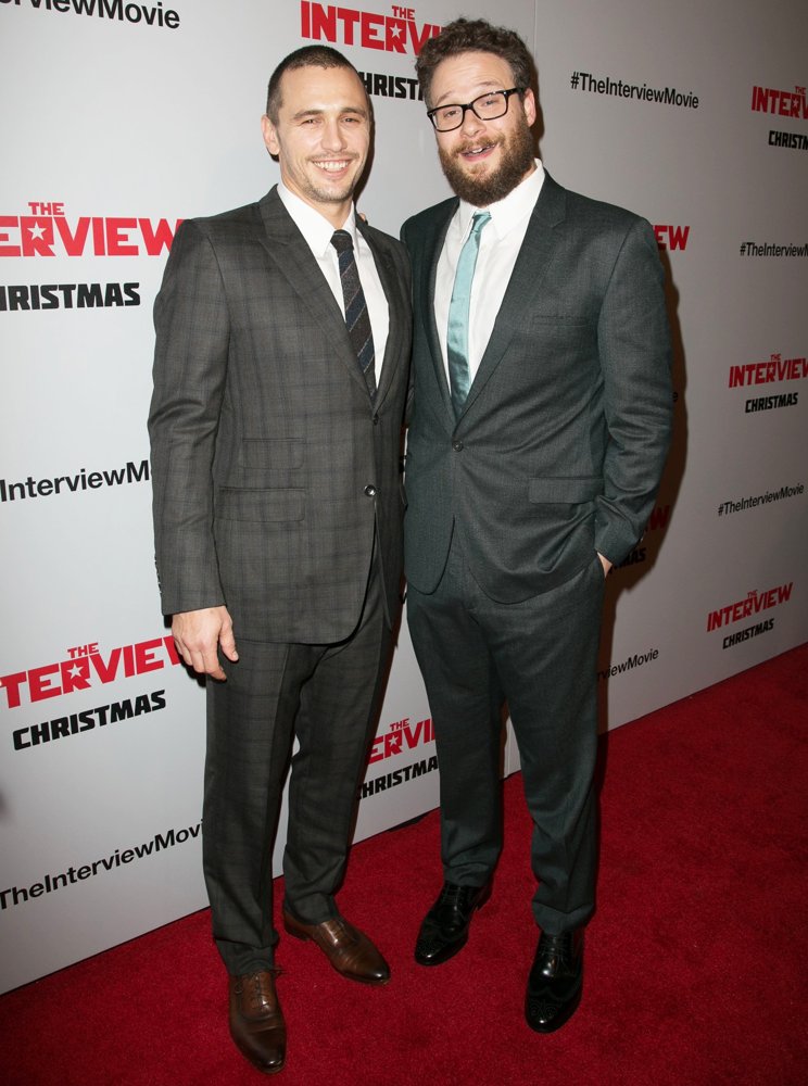 E. L. James Picture 1 - Los Angeles Premiere of The Interview - Red ...