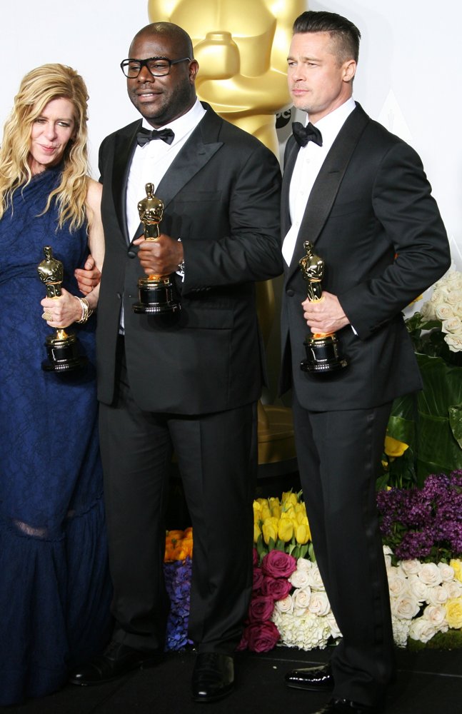 brad-pitt Picture 1 - The 86th Annual Oscars - Press Room