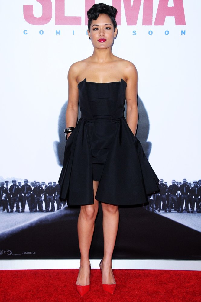 Grace Gealey Picture 1 - New York Premiere of Selma - Red Carpet Arrivals