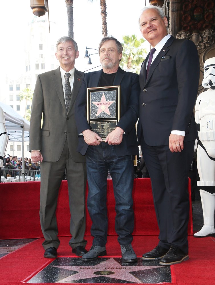 leron-gubler Picture 1 - Mark Hamill Honored with Star on The Hollywood ...