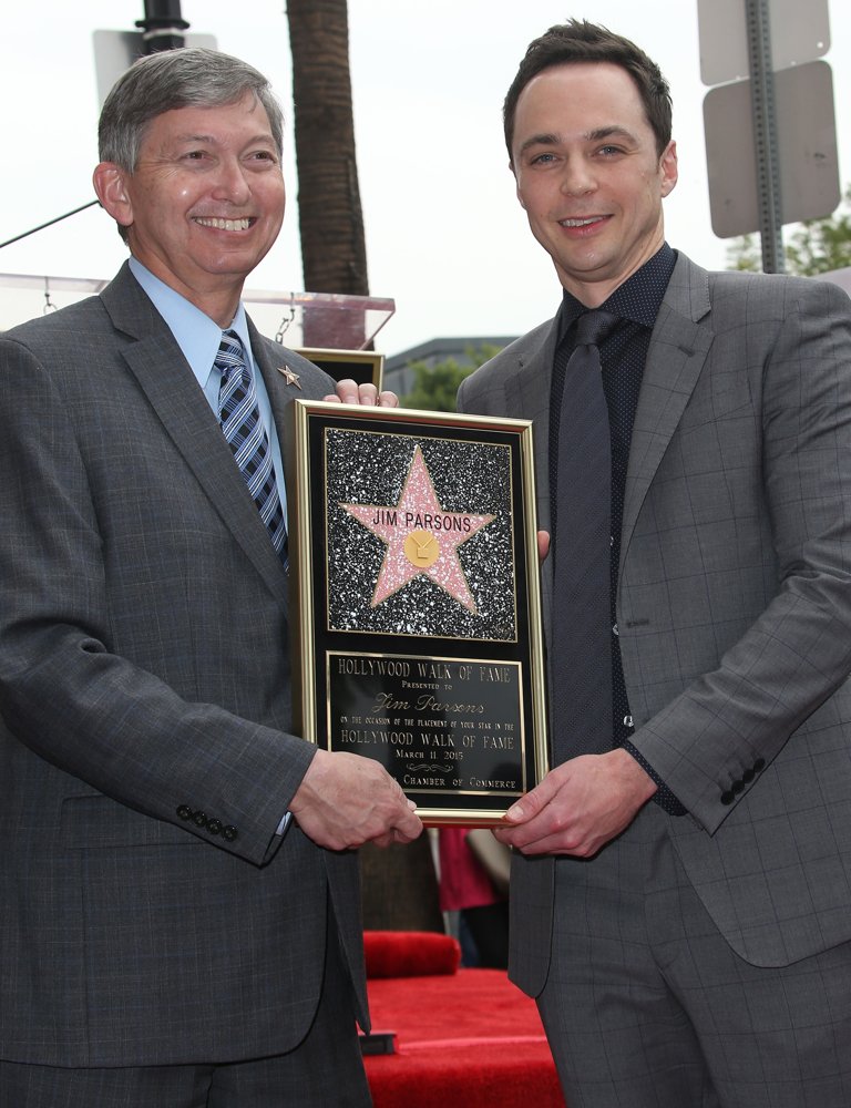 Jim Parsons Picture 1 - Jim Parsons Honored with A Star on The ...