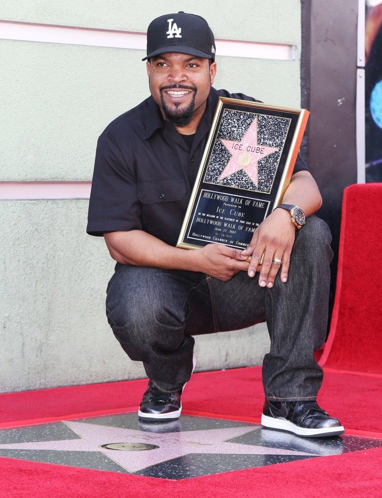 ice-cube Picture 1 - Ice Cube Honored with Star on The Hollywood Walk ...
