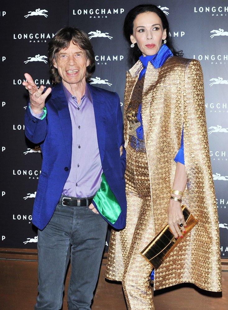 mick-jagger Picture 1 - Longchamp Store Opening - Arrivals