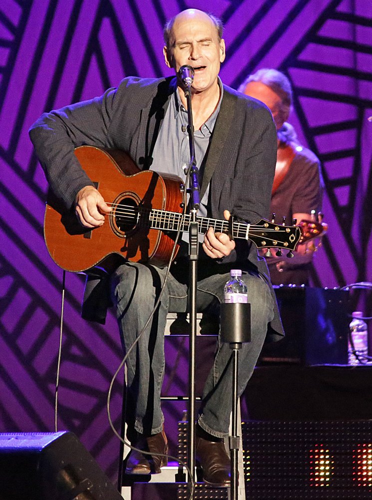 james-taylor Picture 1 - James Taylor Performing Live on Stage