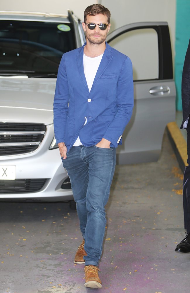jamie-dornan Picture 1 - Jamie Dornan Outside ITV Studios