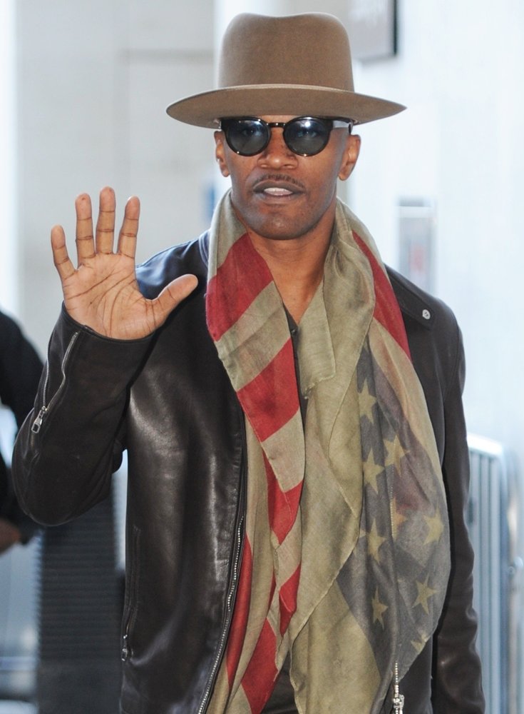 Jamie Foxx Picture 1 - Jamie Foxx at The BBC Radio 1 Studios