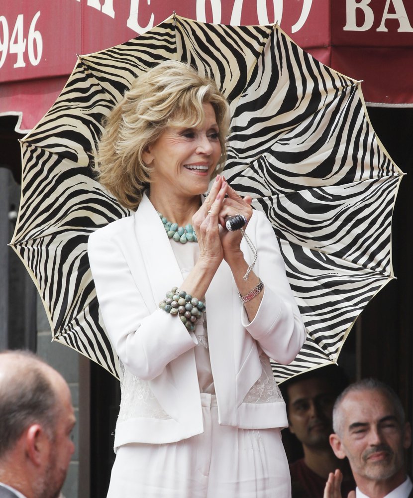 jane-fonda Picture 1 - Sally Field Receives Hollywood Walk of Fame Star