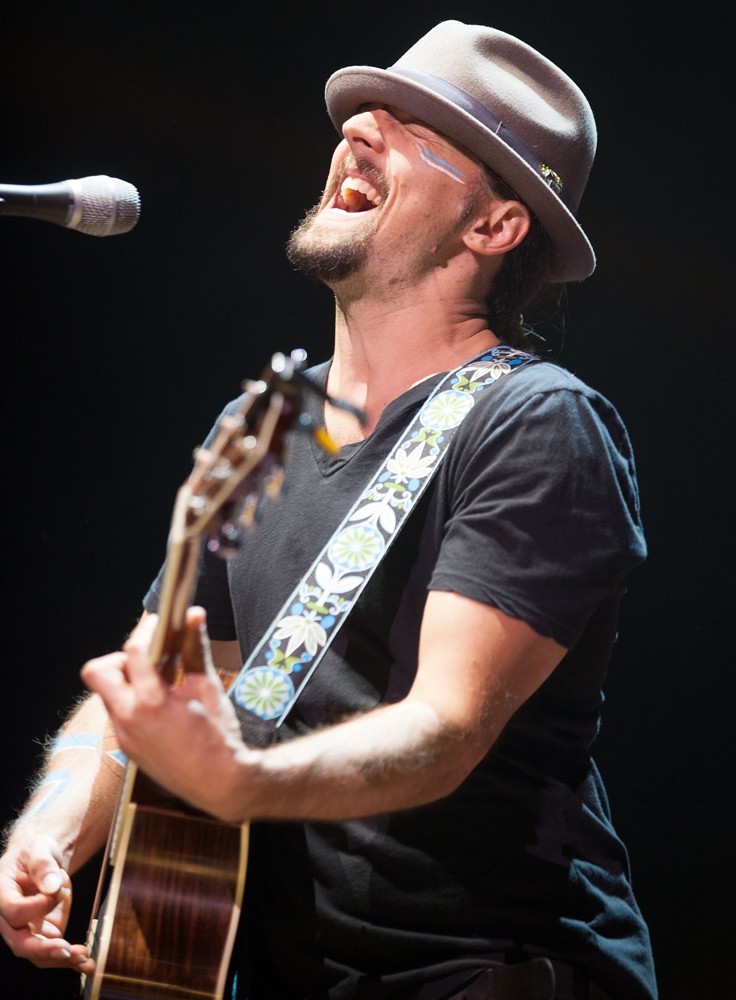 Jason Mraz Picture 1 - Jason Mraz Performs During His Tour Is A Four ...