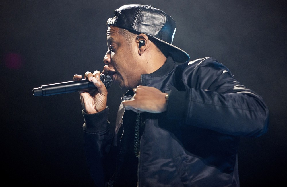 Jay-Z Picture 1 - Jay-Z Perfoming in Concert on The Magna Carter Tour