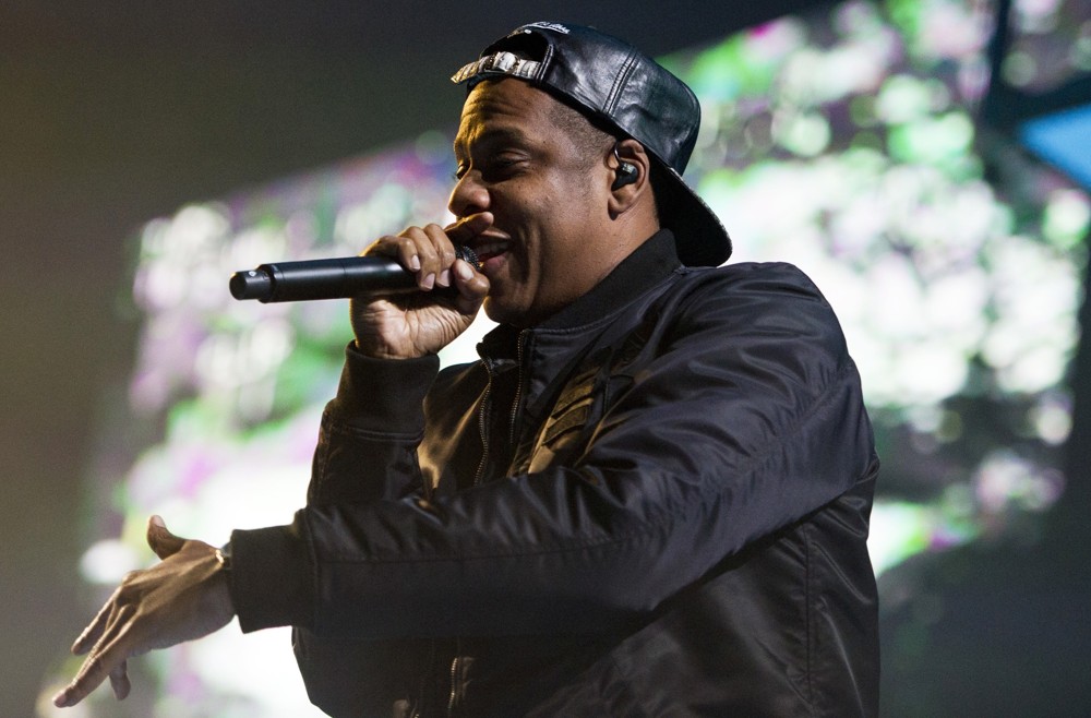 Jay-Z Picture 275 - Jay-Z Perfoming in Concert on The Magna Carter Tour