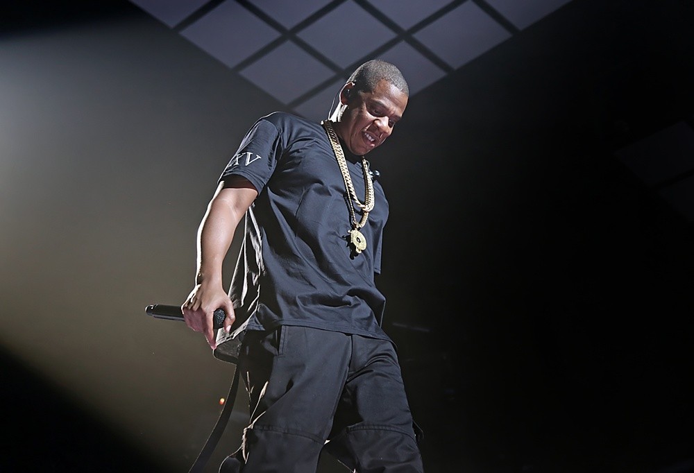 Jay-Z Picture 270 - Jay-Z Perfoming in Concert on The Magna Carter Tour