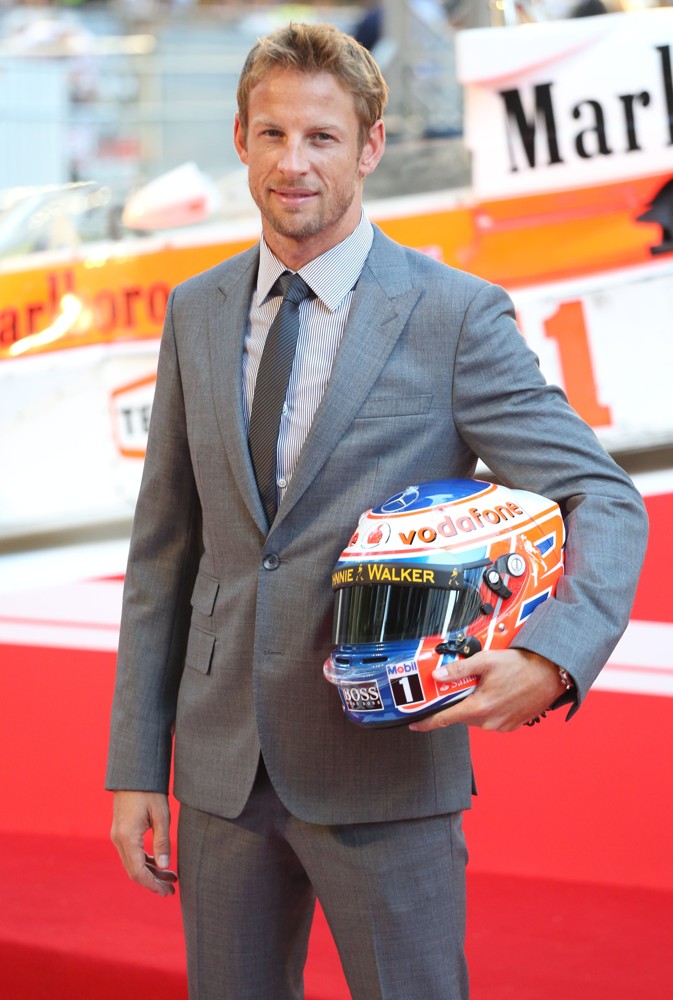 Jenson Button Picture 4 - The BRIT Awards 2012 - Arrivals