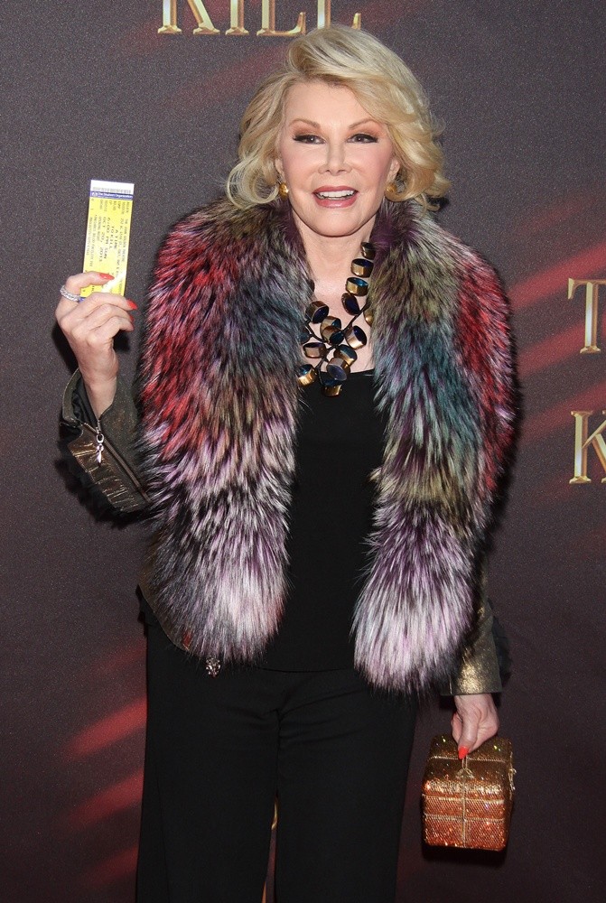 Joan Rivers Picture 35 - The Broadway Premiere of Kinky Boots - Arrivals