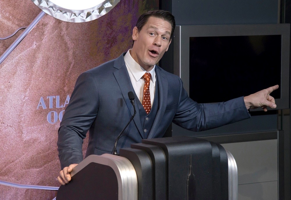 John Cena Picture 1 - John Cena and Hailee Steinfeld Light The Empire ...