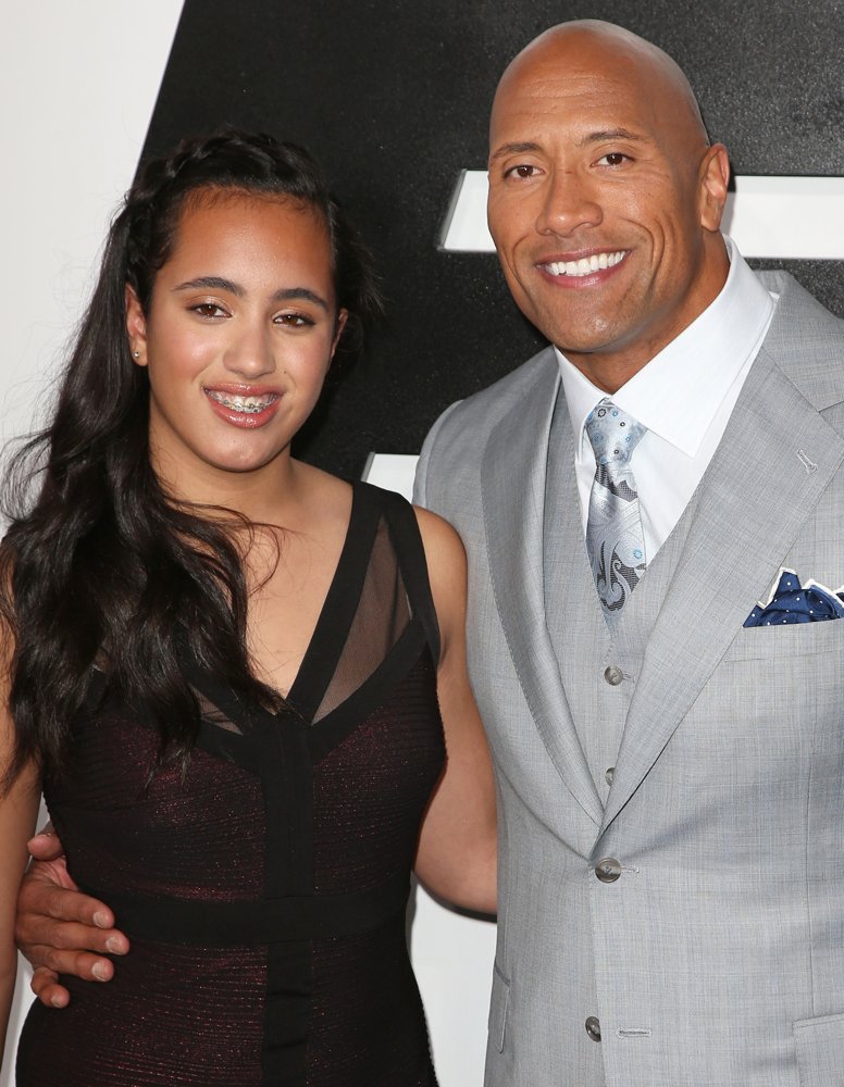 The Rock Picture 513 - Furious 7 World Premiere - Arrivals