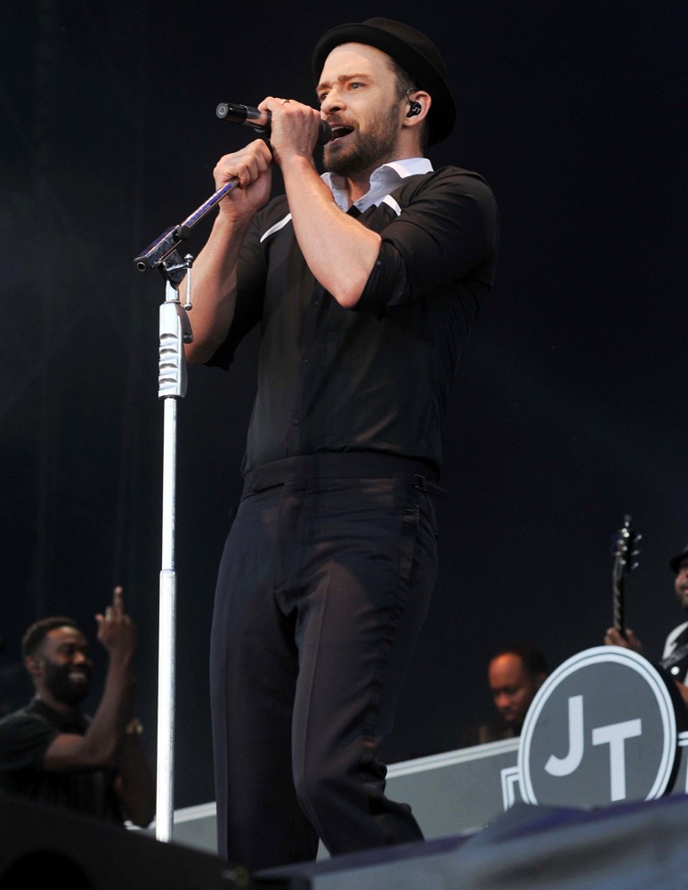 Justin Timberlake Picture 1 - Justin Timberlake Performs Live in Concert