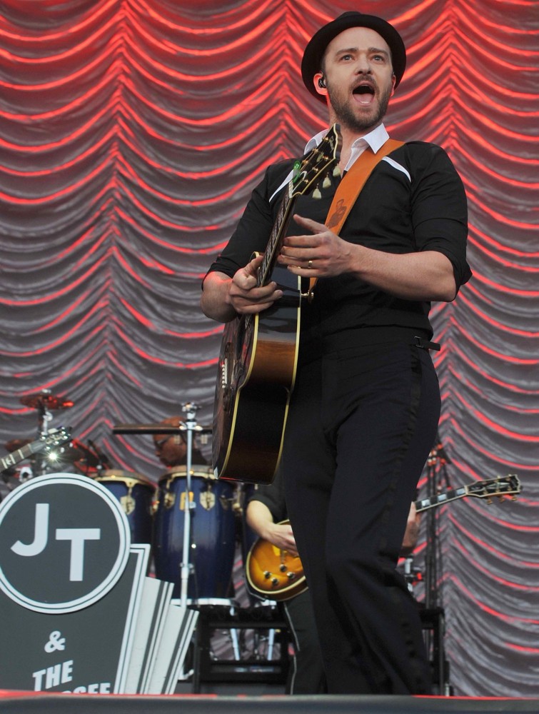 justin-timberlake Picture 1 - Justin Timberlake Performs Live in Concert