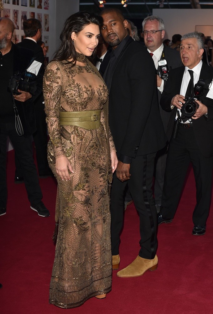 Kanye West Picture 1 - British Vogue 100th Anniversary Gala Dinner ...