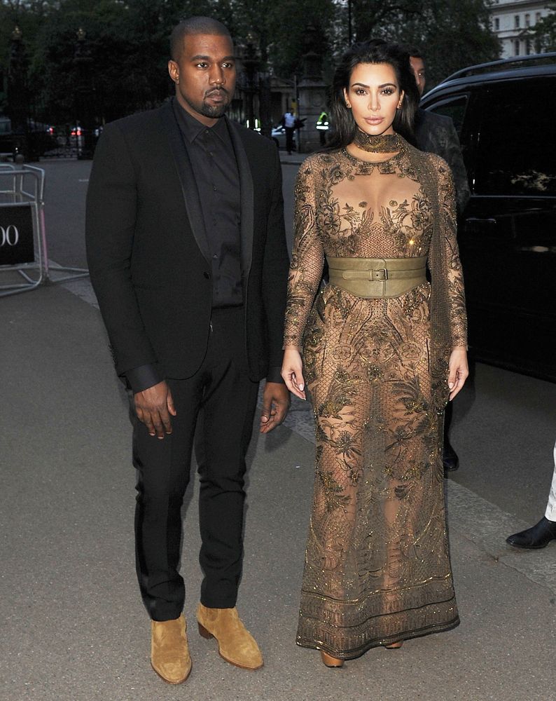 Kanye West Picture 1 - British Vogue 100th Anniversary Gala Dinner ...
