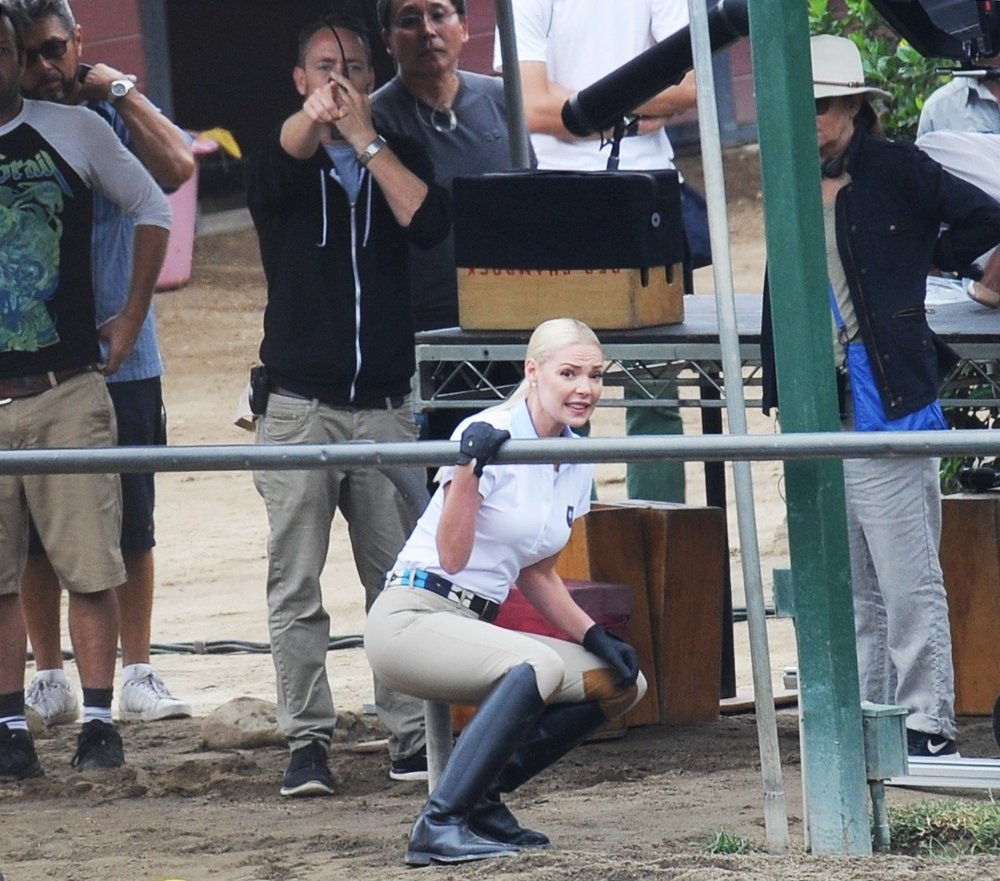 Filming Scenes at A Horse Ranch for Movie Unforgettable - Picture 1