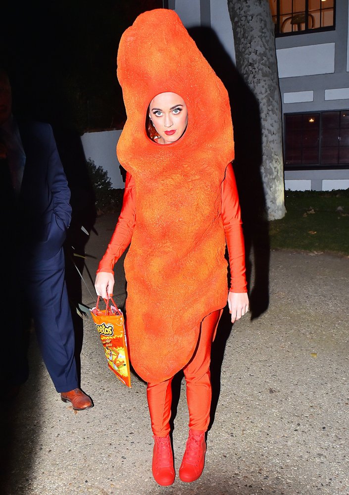 Katy Perry Picture 1 - Katy Perry Poses in A Cheeto Costume