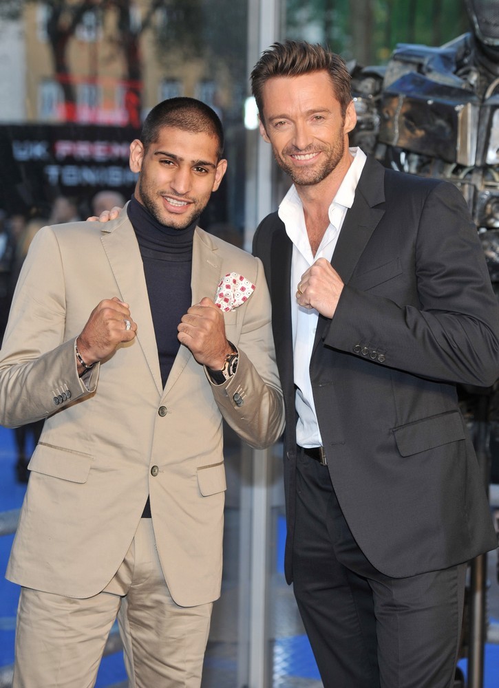 amir-khan Picture 1 - Real Steel - UK Film Premiere - Arrivals