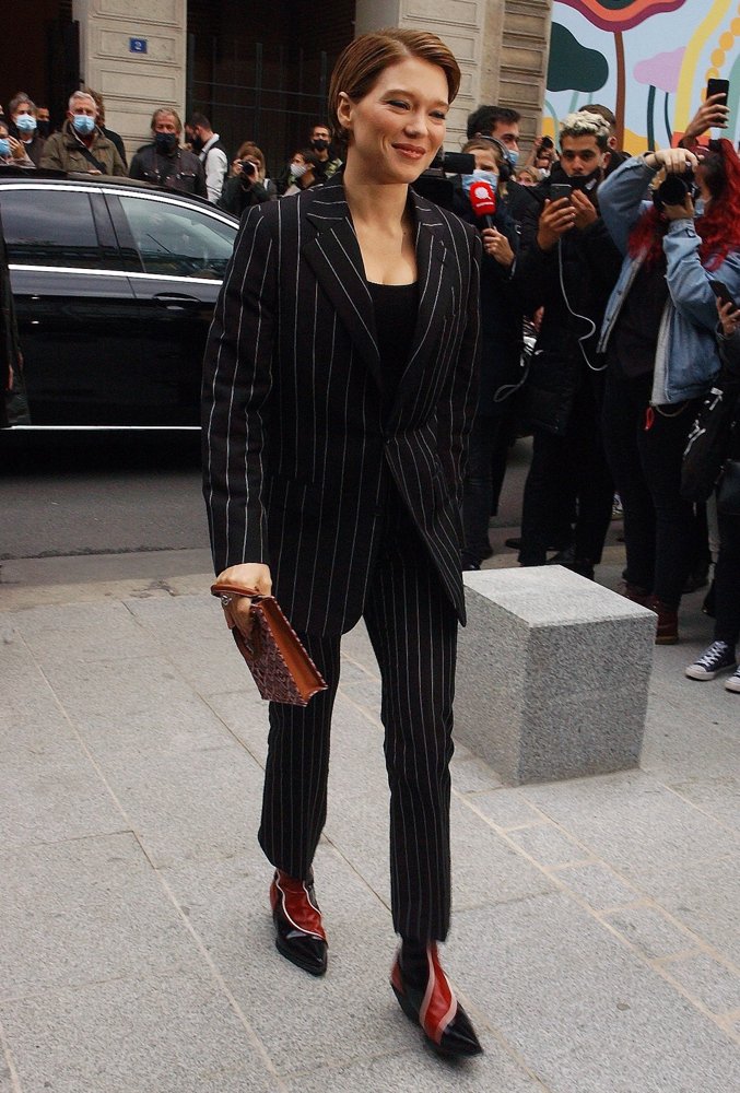 Lea Seydoux Picture 1 Louis Vuitton Outside Arrivals Paris Fashion