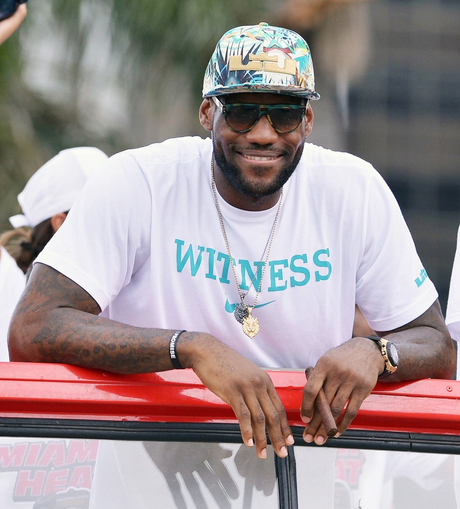 LeBron James Picture 1 - Miami Heat Celebrate Their NBA Championship ...