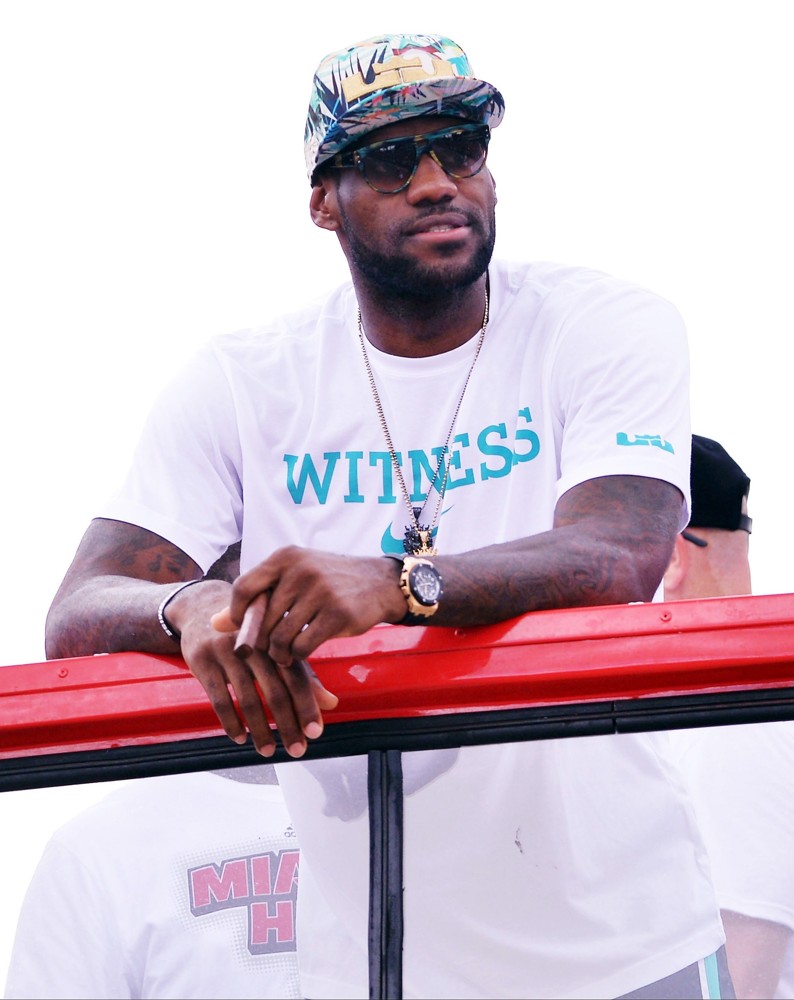 LeBron James Picture 1 - Miami Heat Celebrate Their NBA Championship ...