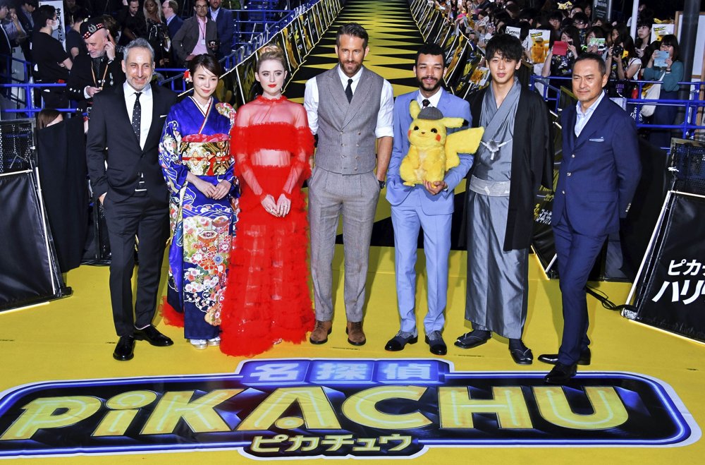 Ken-watanabe Picture 1 - Pokemon Detective Pikachu Tokyo Premiere ...