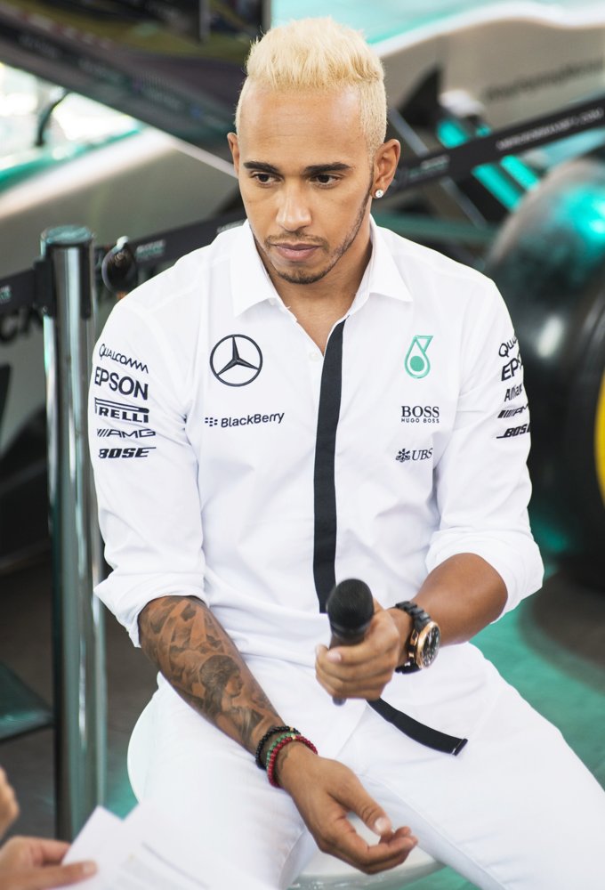 Lewis Hamilton Picture 1 - Milan Expo 2015