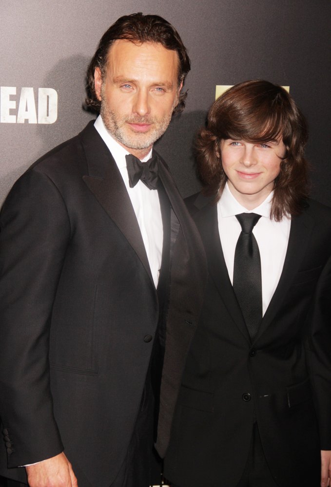 andrew-lincoln Picture 1 - The Walking Dead Season 6 Premiere - Red ...