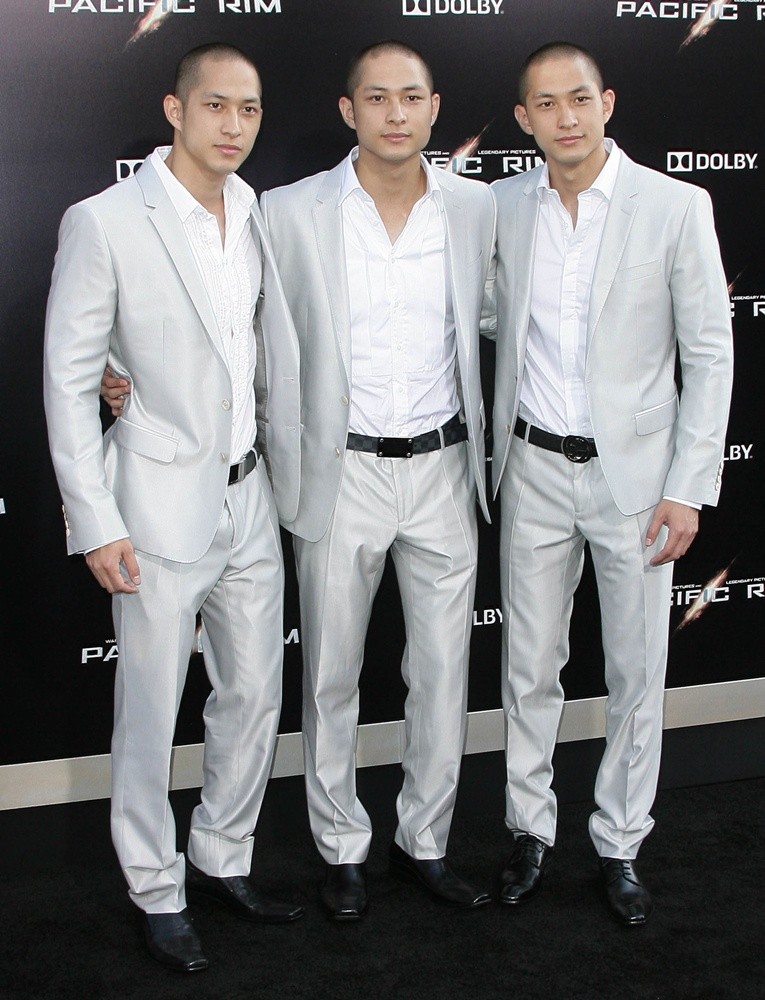 Luu Triplets Picture 1 - Los Angeles Premiere of Pacific Rim