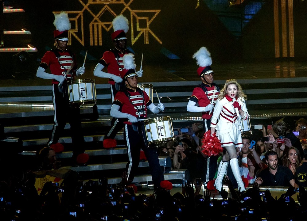 Madonna Picture 204 - Madonna Performs Live During Her First MDNA ...