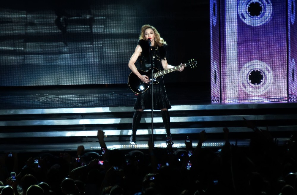 Madonna Picture 1 - Madonna Performs Live During Her First MDNA Concert ...