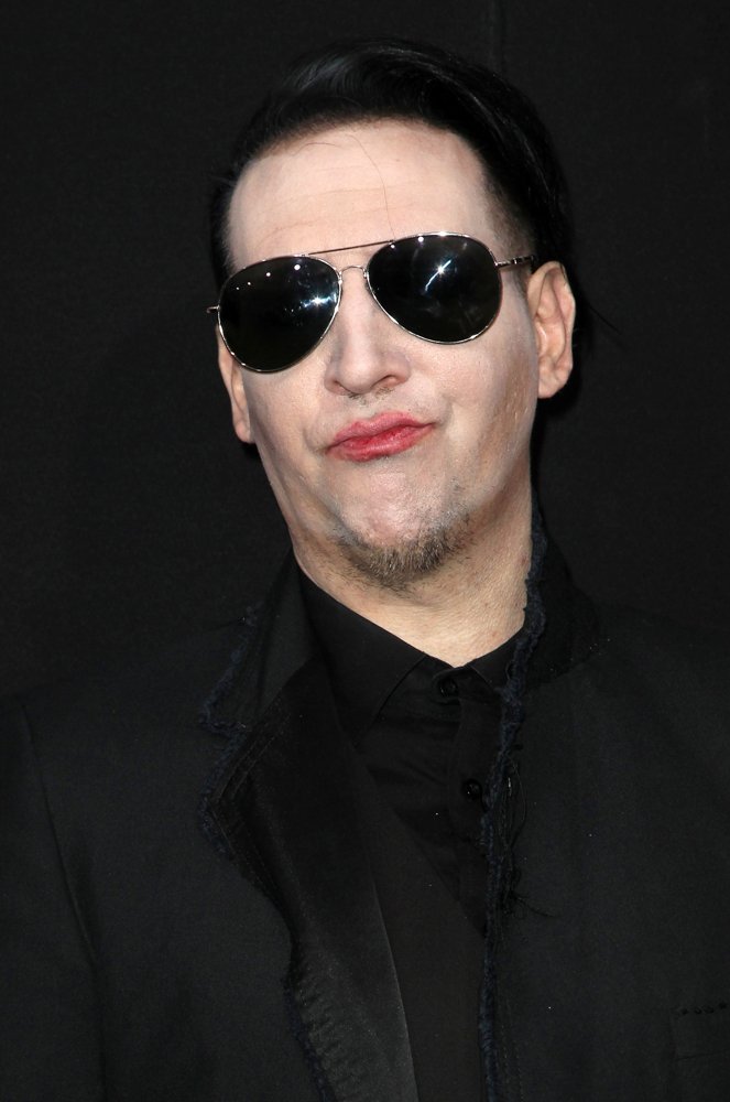 marilyn manson Picture 1 - Los Angeles Premiere of Warner Bros ...
