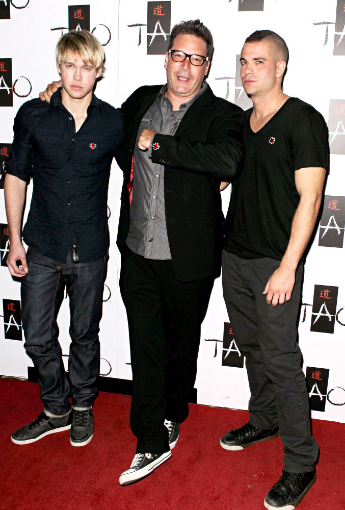 Pictures: Mark Salling of 'Glee' Celebrating Debut Album at Tao