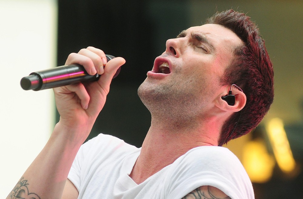 Adam Levine Picture 1 - Maroon 5 Perform Live as Part of The Today ...