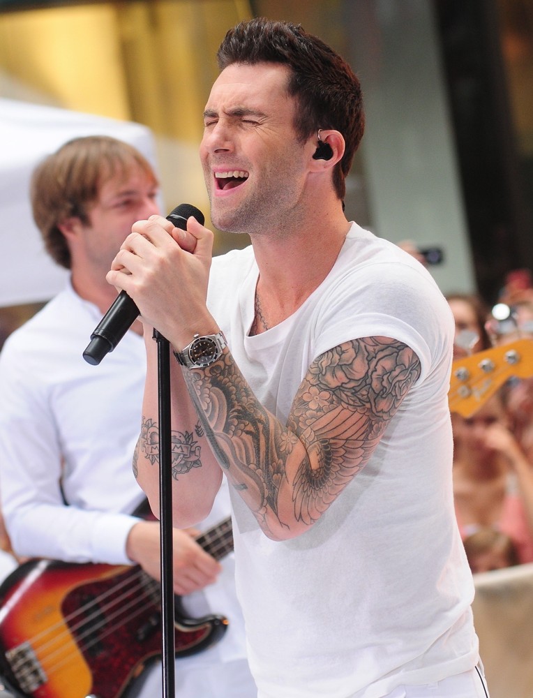 Adam Levine Picture 1 - Maroon 5 Perform Live as Part of The Today ...